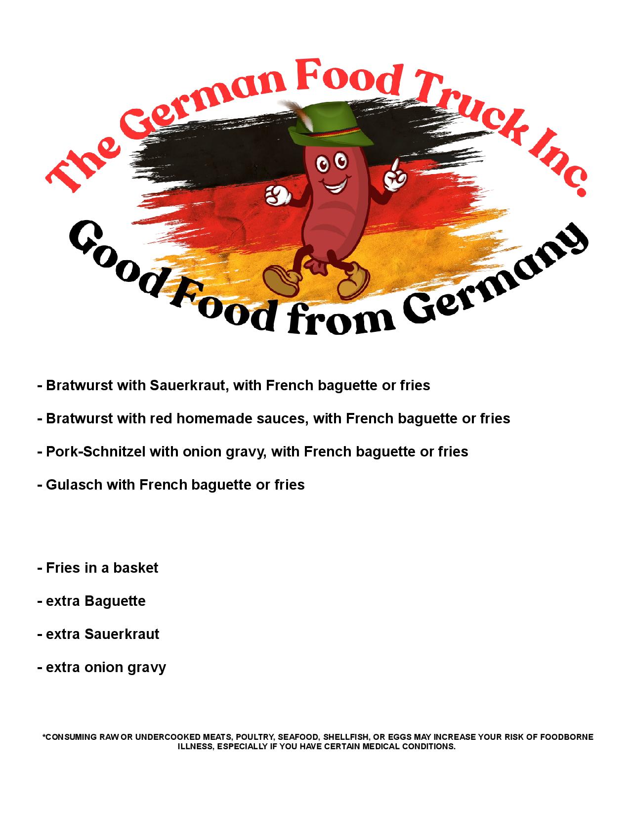 The German Food Truck - Riggs Beer Company